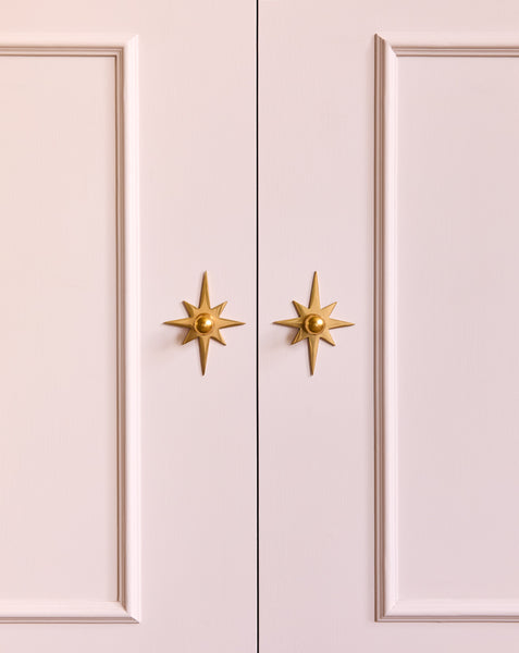 Star Backplate, Aged Brass – MG&Co.